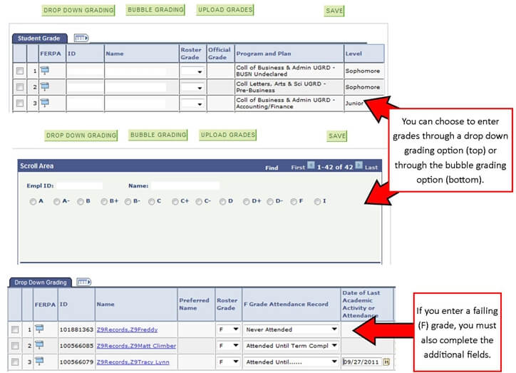Online Grading Tutorial | Office of the Registrar